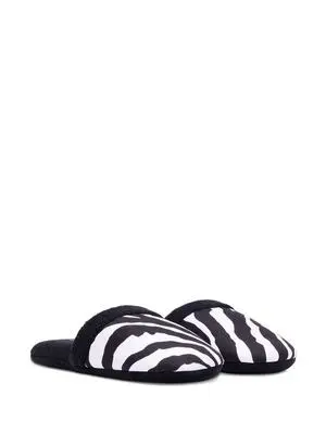 Dolce & Gabbana Cotton Terry Slippers - Black