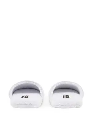 DOLCE & GABBANA CASA Dolce & Gabbana Carretto Siciliano-print Terry Slippers - White