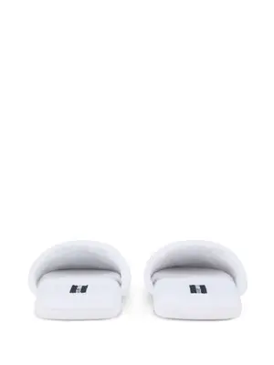Dolce & Gabbana Barocco-print Terry-cloth Slippers
