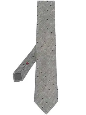 Brunello Cucinelli Polka-dot Wool Tie