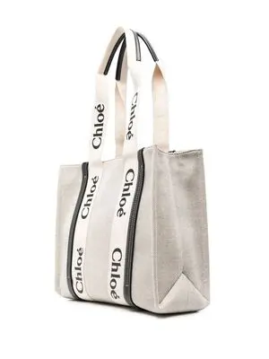 Chloé Woody Tote - Neutrals
