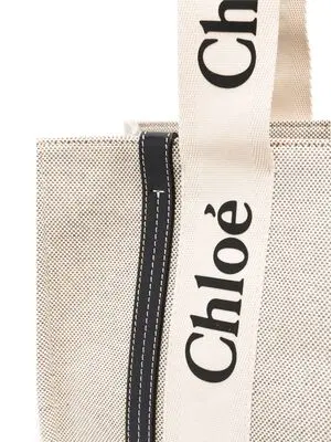 Chloé Woody Tote - Neutrals