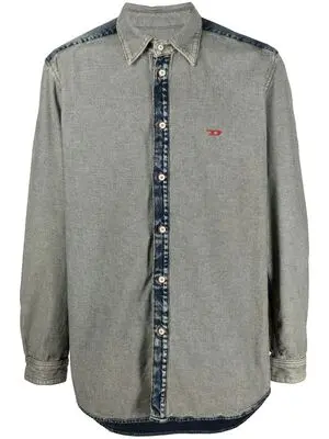 DIESEL® Inside-out Effect Denim Shirt