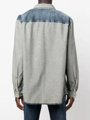 DIESEL® Inside-out Effect Denim Shirt