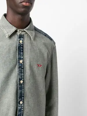 DIESEL® Inside-out Effect Denim Shirt