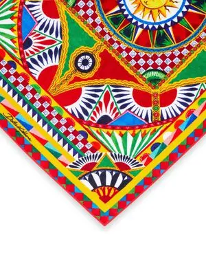 Dolce & Gabbana Terry Cotton Bath Towel - Red