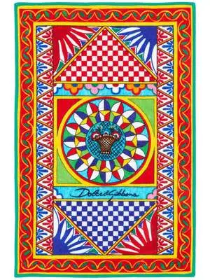 Dolce & Gabbana Carretto Siciliano Foulard-print Guest Towel