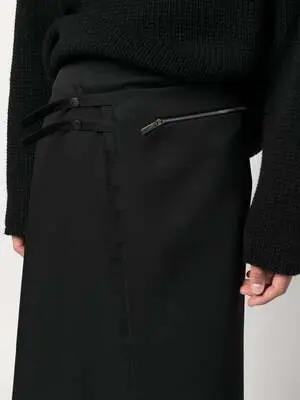 SAPIO Asymmetric Wrap Skirt