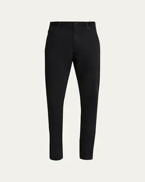 Zegna 5-pocket Straight Leg Pants - Black Solid