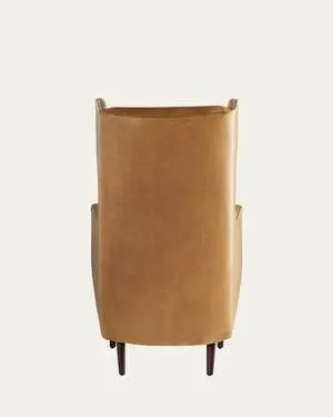 ARTERIORS Budelli Wing Chair - Brown