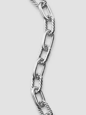 David Yurman Dy Madison Toggle Chain Bracelet In Sterling 11mm