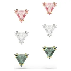 SWAROVSKI Stilla Stud Earrings - Multicolored