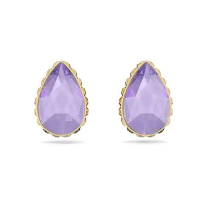 SWAROVSKI Stilla Stud Earrings Purple