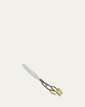 Michael Aram Vintage Bloom Extra Large 21" Cheese Board With Knife - One-color