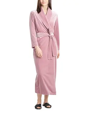 Natori Natalie Velvet Robe Viola