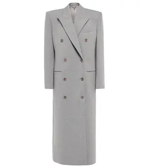 Magda Butrym Double-breasted Cotton-blend Coat
