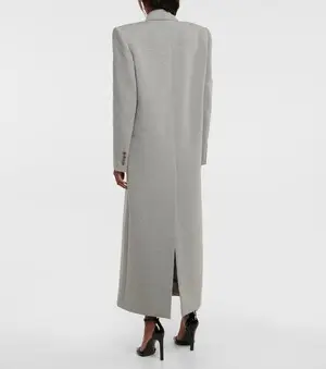 Magda Butrym Double-breasted Cotton-blend Coat