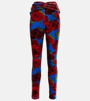 Magda Butrym Floral Leggings