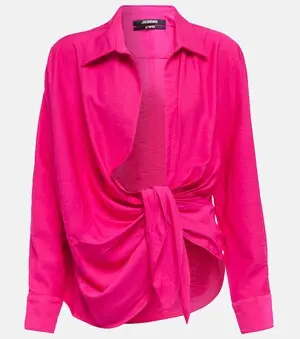 Jacquemus La Chemise Bahia Shirt - Pink