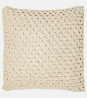 Brunello Cucinelli Cashmere And Cotton Cushion