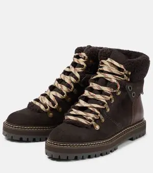 See By Chloé Eileen Suede Hiking Boots