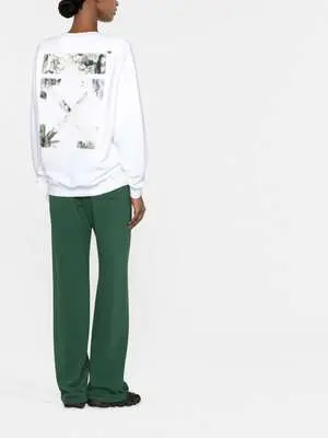 Off-White Arrow Relaxed Sweatshirt - White