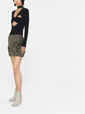 AMBUSH Cut-out Detail High-neck Top