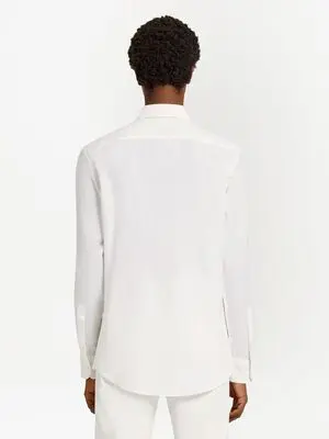 Zegna Cashco Long-sleeve Shirt - White