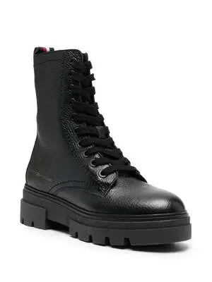 Tommy Hilfiger Leather Ankle Boots