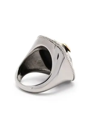 Zadig&Voltaire Logo Plaque Signet Ring