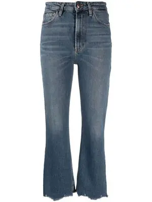 3x1 High-rise Bootcut Jeans
