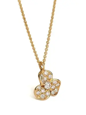 LEO PIZZO Candy Flora Diamond Pendant Necklace - Gold