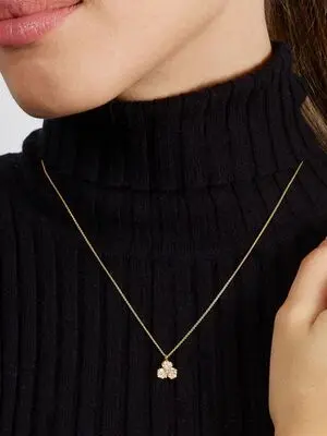 LEO PIZZO Candy Flora Diamond Pendant Necklace - Gold