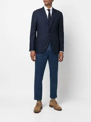 Brunello Cucinelli Pleated Cropped Trousers