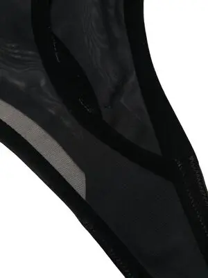 Wolford X Mugler Flock Shaping Thong