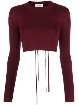 Monse Lace-up Detail Sweatshirt