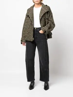 B Sides Lasso Wide-leg Jeans - Stil Black