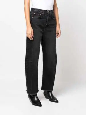 B Sides Lasso Wide-leg Jeans - Stil Black
