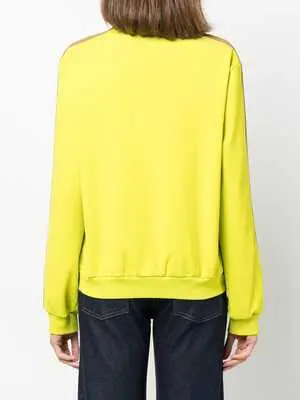 Tory Burch Side-stripe Detail Sweatshirt - Green