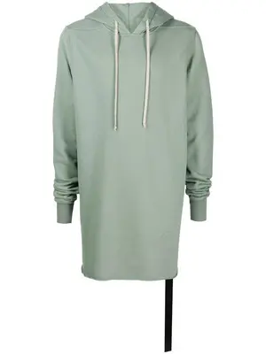 Rick Owens Long-sleeve Hoodie - Green