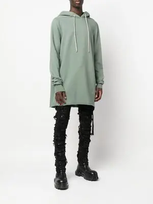 Rick Owens Long-sleeve Hoodie - Green