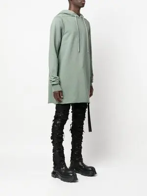 Rick Owens Long-sleeve Hoodie - Green