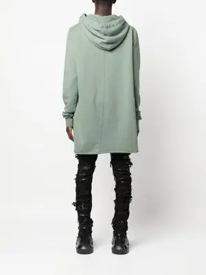 Rick Owens Long-sleeve Hoodie - Green