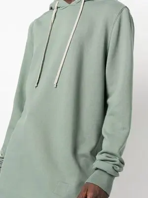 Rick Owens Long-sleeve Hoodie - Green