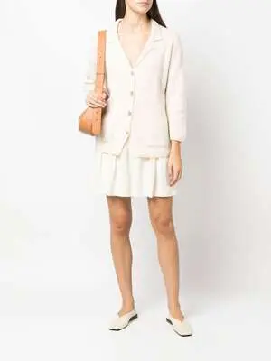 CORTE DI KEL Ribbed Knit Cardigan