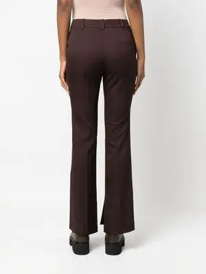 LOW CLASSIC Wool Flared Trousers