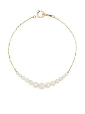 Mizuki 14kt Yellow Akoya Pearl Bracelet - Gold
