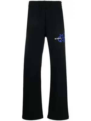 MISBHV X Ufo361 Logo-print Track Pants