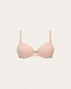 Chantelle Basic Invisible Memory Foam T-shirt Bra - Rose