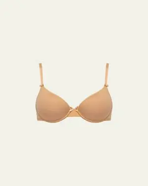 Chantelle Basic Invisible Memory Foam T-shirt Bra - Toffee